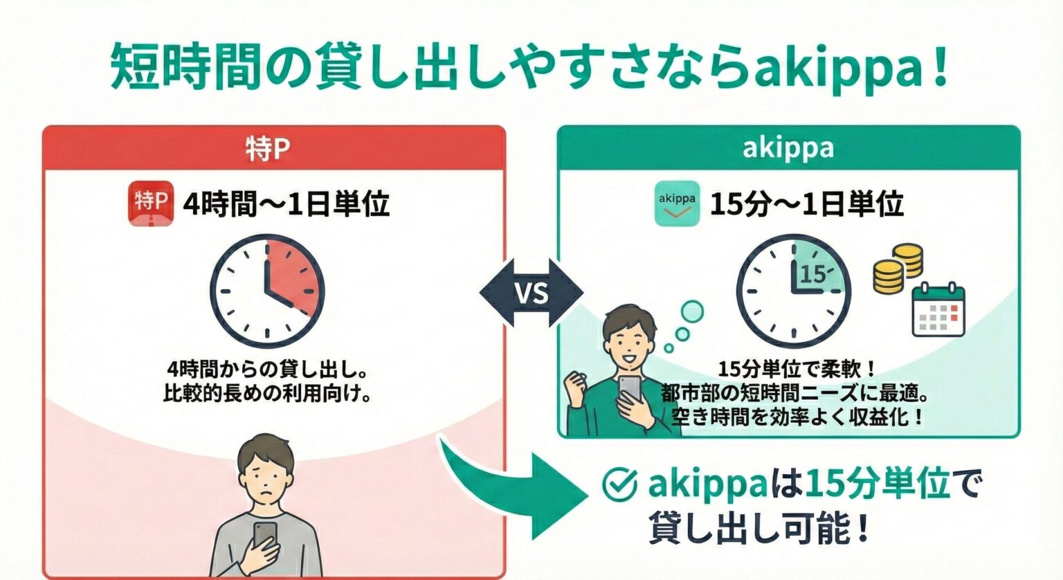 特P（とくぴー）とakippa（あきっぱ）を比較！どっちがいいか徹底調査！
